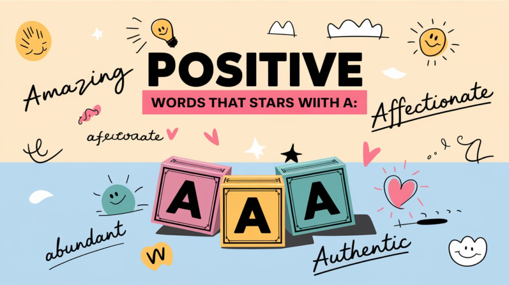 200+ Positive Words to Inspire Joy, Success & Gratitude