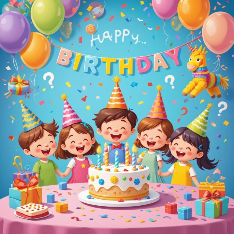 Fun & Clever Birthday Riddles for Kids to Enjoy
